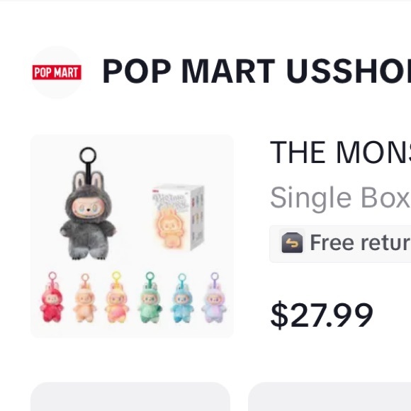 POP MART | Toys | Pop Mart Big Into Energy Labubu Vinyl Plush Pendant ...